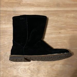 Emu | Shoes | Womens Emu Boots Sz 5 Leather Black | Poshmark